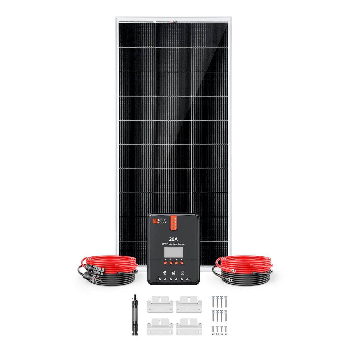 200 Watt Solar Kit - Small RV & Camping Power – Energy Systems Central