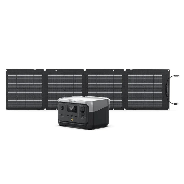 EcoFlow RIVER 2 + 110W Portable Solar Panel – Energy Systems Central