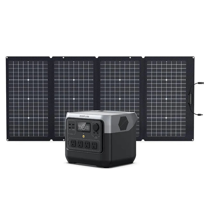 EcoFlow RIVER 2 Pro Solar Generator + 220W Panel – Energy Systems Central
