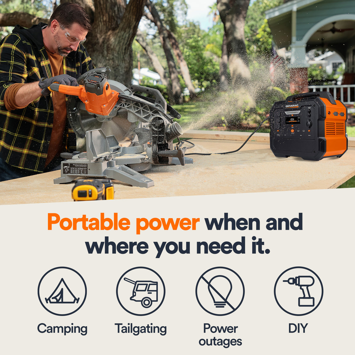 Generac Portable Power Station 2000 50ST – Energy Systems Central